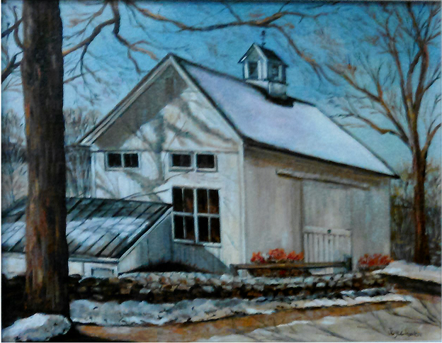 Paintings Marcey Hladik and Joyce Lawton @ Litchfield’s Oliver Wolcott ...