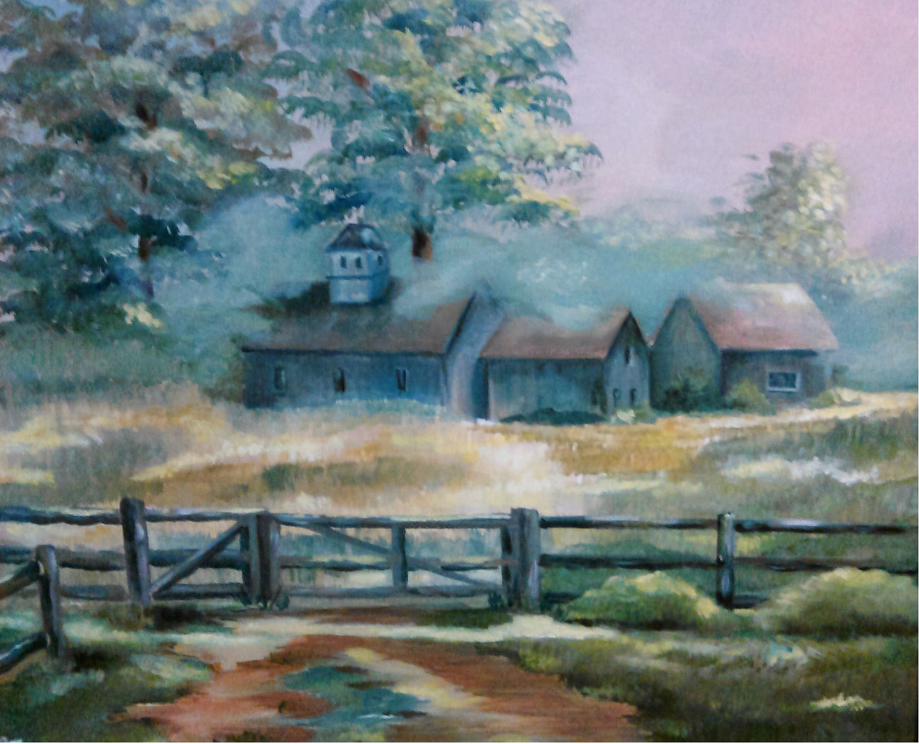 Paintings Marcey Hladik and Joyce Lawton @ Litchfield’s Oliver Wolcott ...