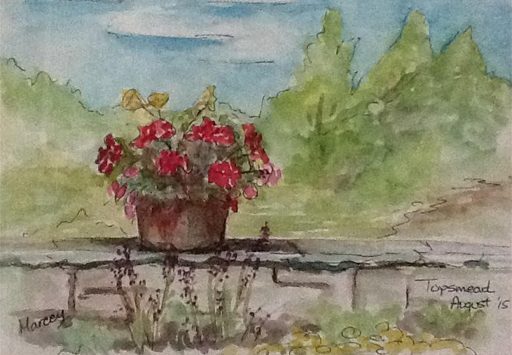 Paintings Marcey Hladik and Joyce Lawton @ Litchfield’s Oliver Wolcott ...